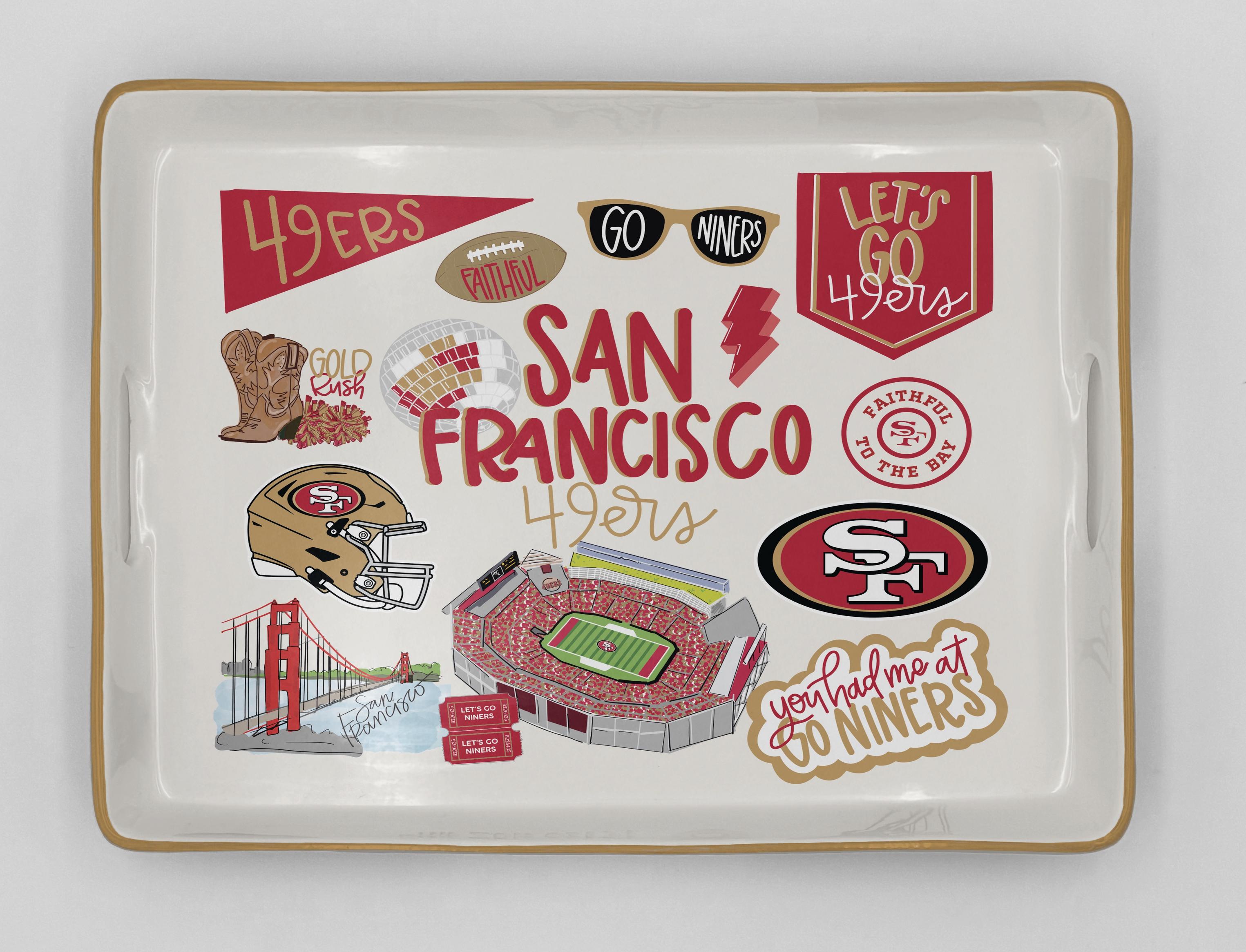 NFL Loco Fan Large Serving Tray w/Handles – Pegasus Sports