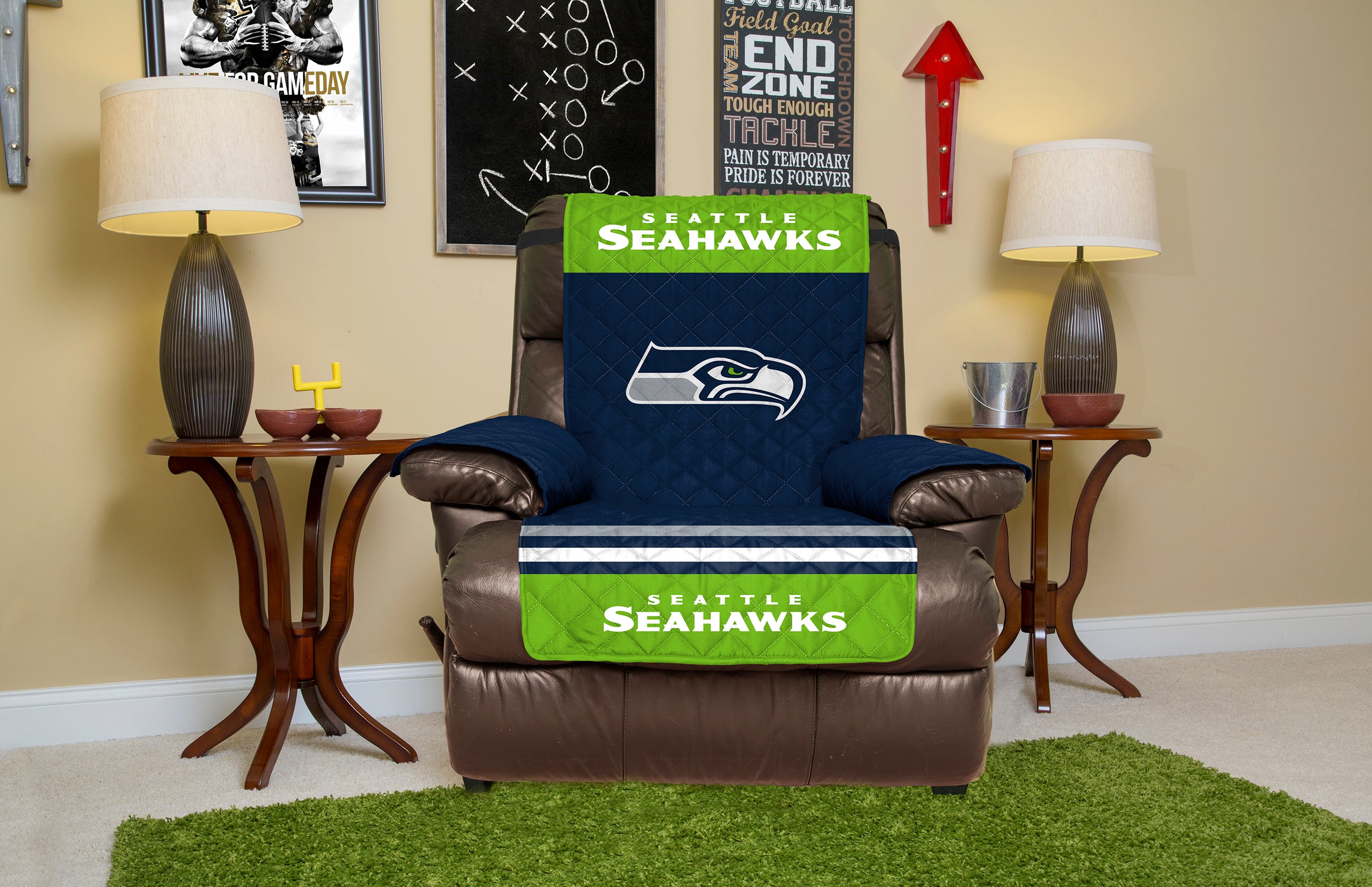Seattle Seahawks Recliner Furniture Protector – Pegasus Sports